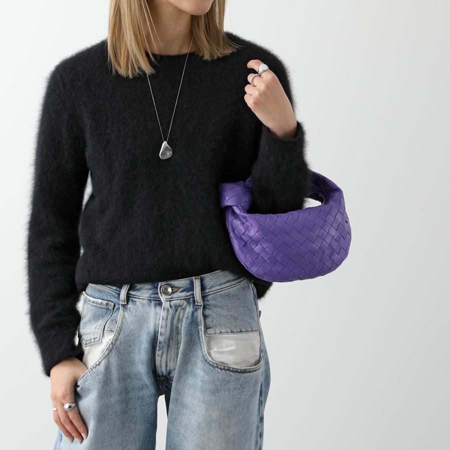 BOTTEGA VENETA ボッテガヴェネタ ハンドバッグ MINI JODIE ミニ ジョディ 651876 VCPP5 レディース イントレチャート レザー 鞄 5311/PURPLE ...