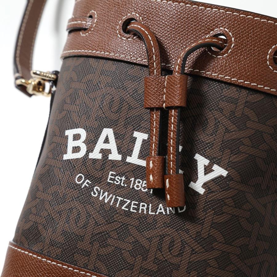 Bally BALLY バリー ショルダーバッグ CLEOH XS.TML レディース クロスボディ モノグラム ロゴ ポシェット 巾着型 ドローストリング 鞄 MULTICUERO ...