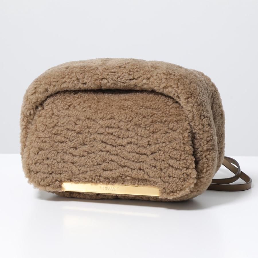 DEMELLIER デメリエー ショルダーバッグ MINI LISBON SHEARLING レディース ミニ リスボン ハンドバッグ ボア ...