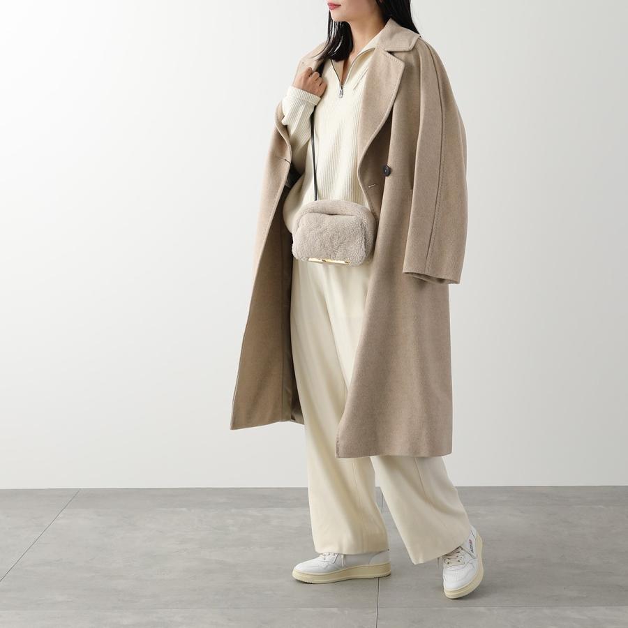 DEMELLIER デメリエー ショルダーバッグ MINI LISBON SHEARLING レディース ミニ リスボン ハンドバッグ ボア ...