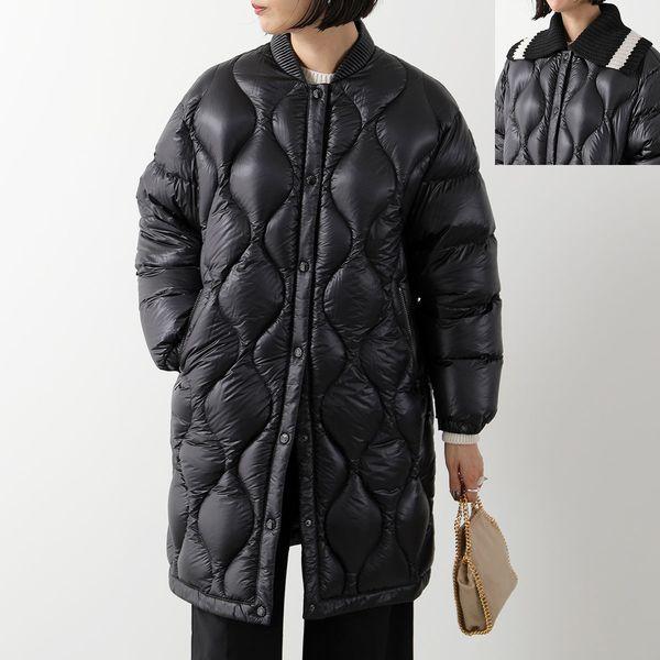MONCLER（モンクレール） ダウンジャケット AGALOPS 1C00024 595B1 レディース ナイロン ニット ウール カシミヤ ...