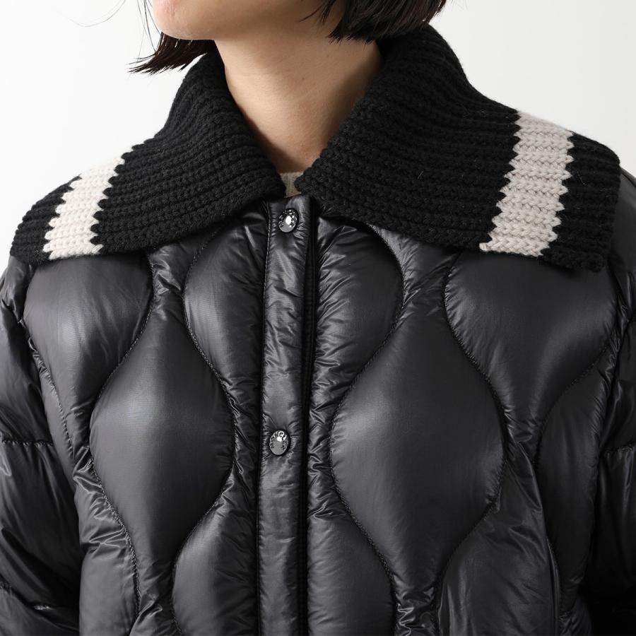 MONCLER モンクレール ダウンジャケット AGALOPS 1C00024 595B1 レディース ナイロン ニット ウール カシミヤ ...