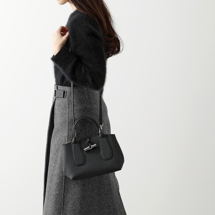 Longchamp ロンシャン ハンドバッグ ROSEAU S ロゾ 10095 HPN レディース ショルダーバッグ レザー トップハンドル ...