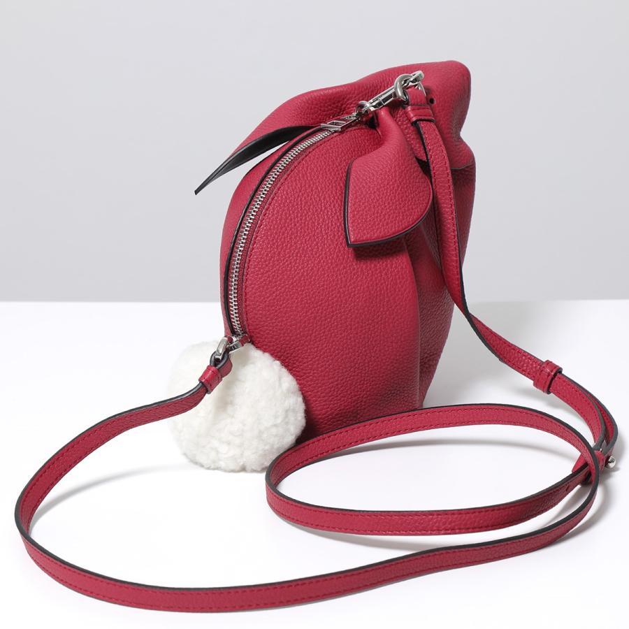 LOEWE ロエベ ショルダーバッグ BUNNY MINI BAG バニーミニバッグ 199.12.T35 レディース ポシェット ポンポン ...