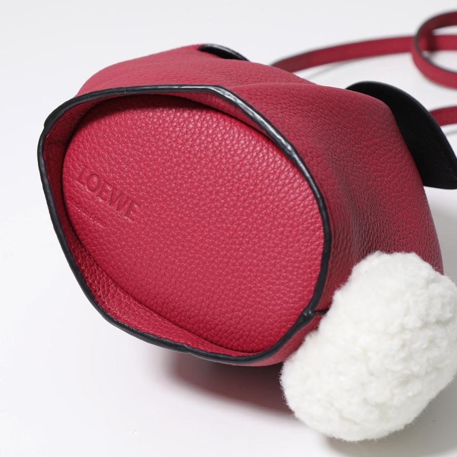 LOEWE ロエベ ショルダーバッグ BUNNY MINI BAG バニーミニバッグ 199.12.T35 レディース ポシェット ポンポン ...