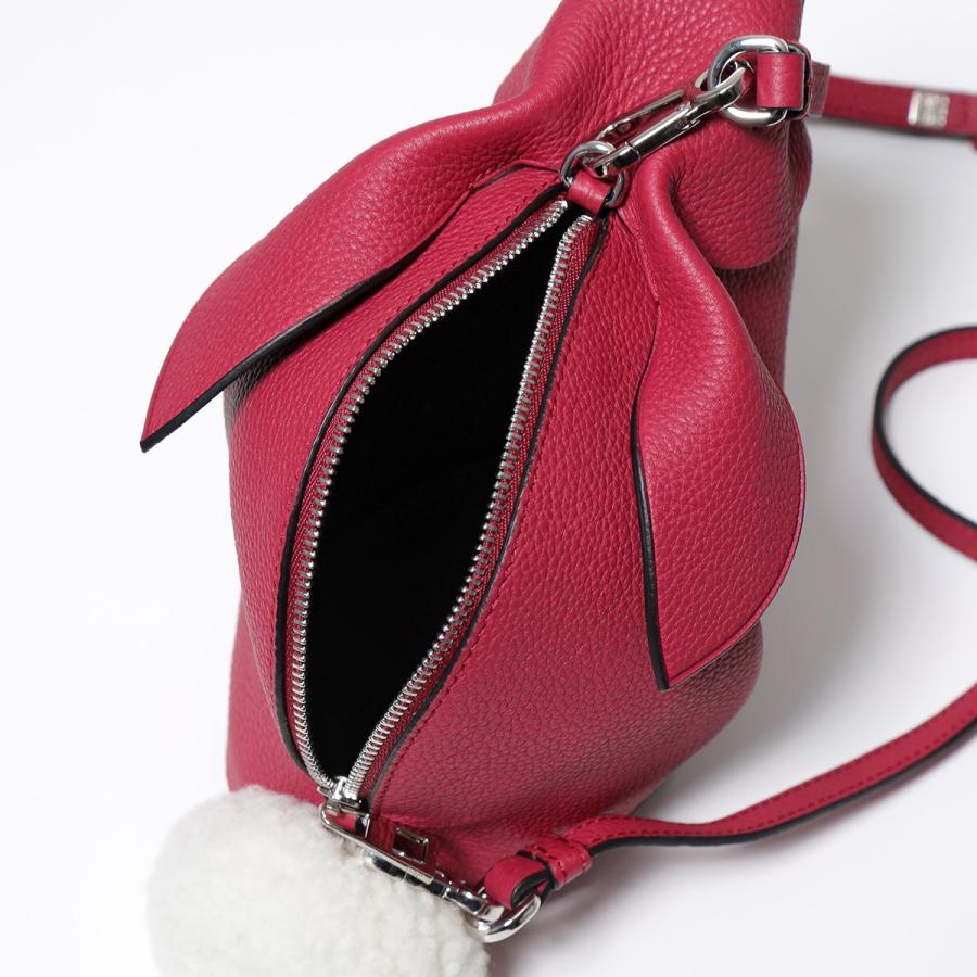 LOEWE ロエベ ショルダーバッグ BUNNY MINI BAG バニーミニバッグ 199.12.T35 レディース ポシェット ポンポン ...