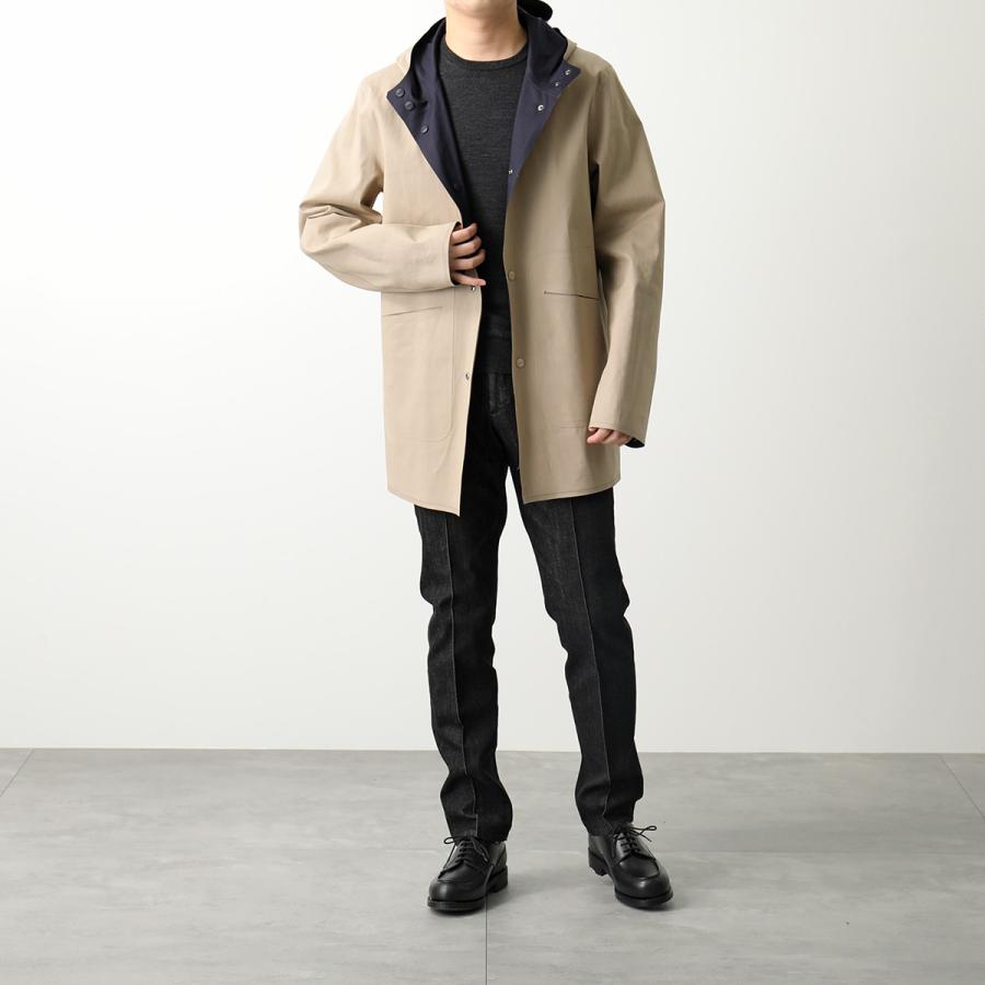 HERNO ヘルノ ジャケット GC0037U 13170 メンズ フード付き コート ブルゾン 長袖 ゴム引き コットン リバーシブル 9220 : インポートセレクトmusee - 通販 ...