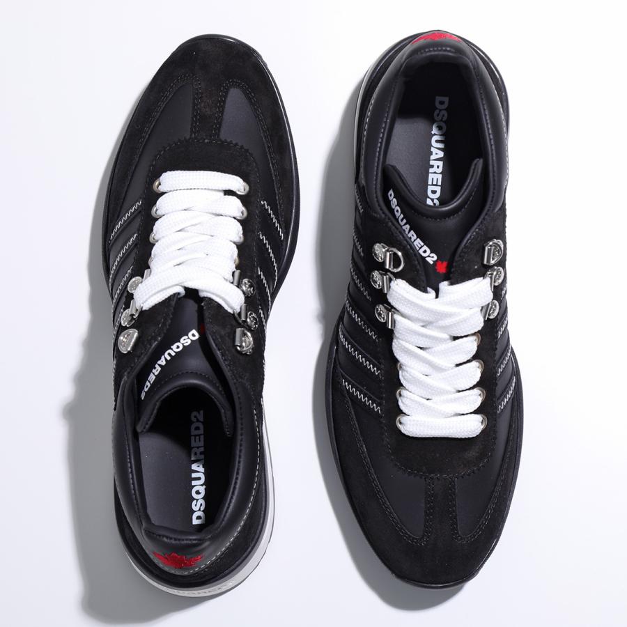 DSQUARED2（ディースクエアード） スニーカー ORIGINAL LEGEND SNEAKERS SNM0255 I1602625 メンズ ローカット シューズ 靴 M063/BLACK ...