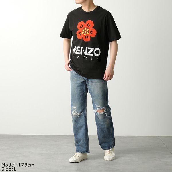 KENZO ケンゾー 半袖 Tシャツ BOKE FLOWER FD55TS4454SO メンズ カットソー クルーネック コットン フラワー 花 ロゴT カラー4色 :350303041 ...