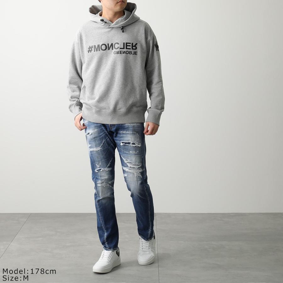 MONCLER GRENOBLE モンクレール グルノーブル フーディー 8G00011 8098U メンズ 長袖 スウェットシャツ パーカー プルオーバー ロゴ 91G : インポート ...