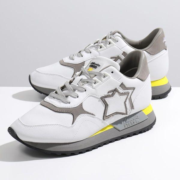 Atlantic STARS アトランティックスターズ スニーカー DRACOC ドラコ WGGW-DR20 メンズ レザー ロゴ 刺繍 ...