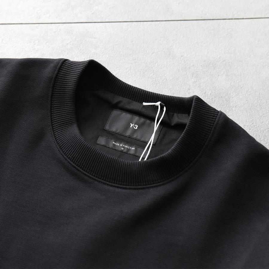 Y-3 ワイスリー 長袖 スウェットシャツ FT CREW SWEAT H44783 メンズ トレーナー コットン クルーネック ロゴ ...