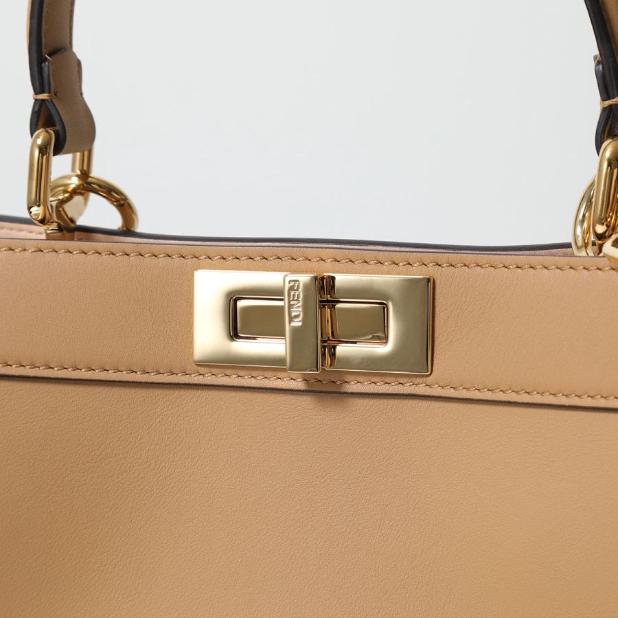 FENDI フェンディ ハンドバッグ PEEKABOO ISeeU MEDIUM 8BN321 A6V3 レディース ショルダーバッグ レザー 鞄 F1CK0/MIELE-SC+LIG ...