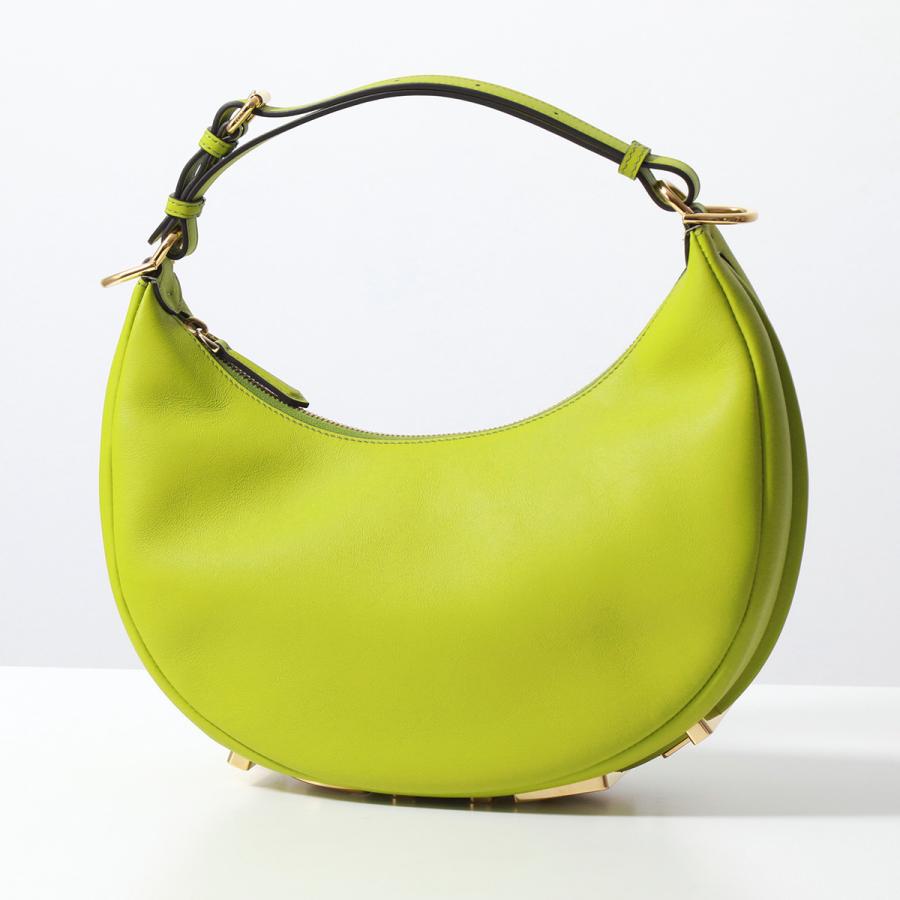 FENDI フェンディ ハンドバッグ GRAPHY SMALL グラフィ スモール 8BR798 A5DY レディース レザー ロゴ ホーボー ...