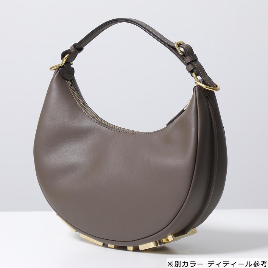 FENDI フェンディ ハンドバッグ GRAPHY SMALL グラフィ スモール 8BR798 A5DY レディース レザー ロゴ ホーボー ...
