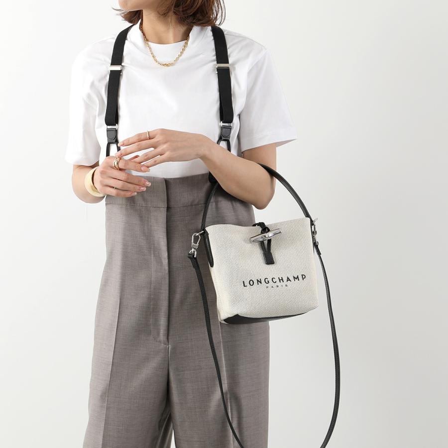 LONGCHAMP Longchamp ロンシャン ショルダーバッグ ESSENTIAL TOILE Roseau XS ロゾ 10159 ...