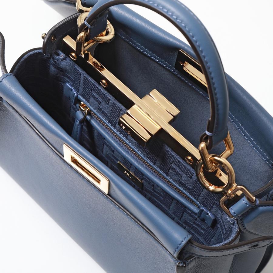 FENDI フェンディ ハンドバッグ PEEKABOO MINI ピーカブー ミニ 8BN244 AHJW レディース ショルダーバッグ レザー 鞄 F199A/MIRTO+OS ...