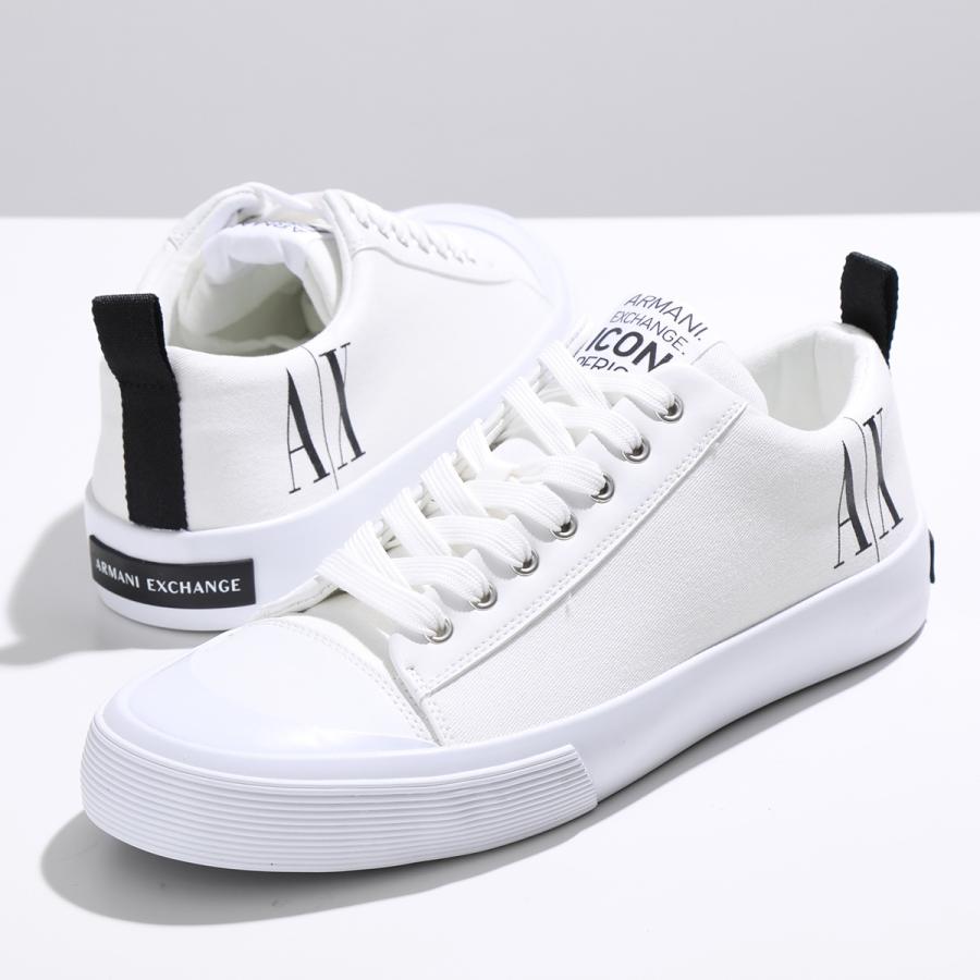 ARMANI EXCHANGE A/X アルマーニ エクスチェンジ スニーカー ICON XUX140 XV591 メンズ ロゴ ローカット ...