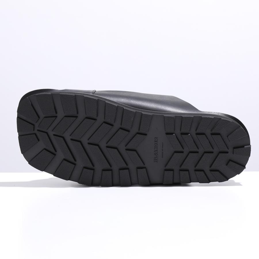 JIL SANDER（ジルサンダー） サンダル J33WP0002 P0503 メンズ ダブルベルト レザー バックル ボリュームソール ...