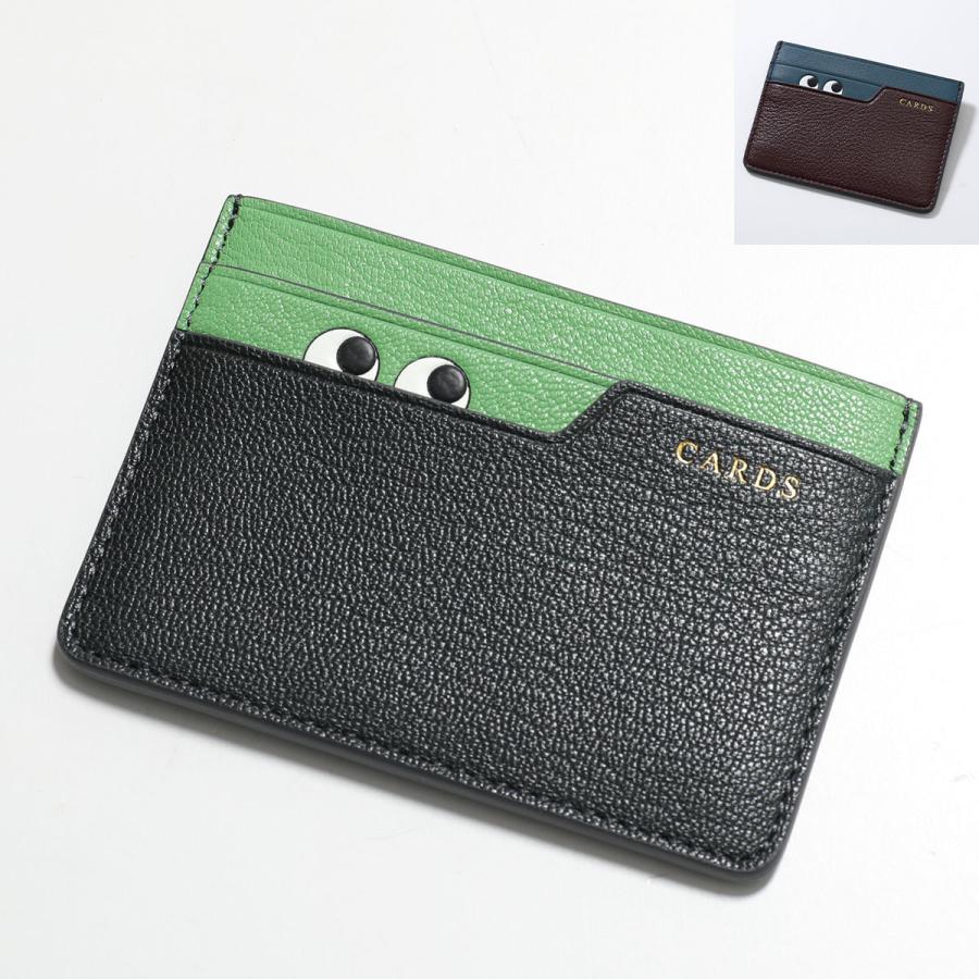 ANYA HINDMARCH アニヤハインドマーチ カードケース Peeping Eyes ピーピング アイズ 174657 188043 ...
