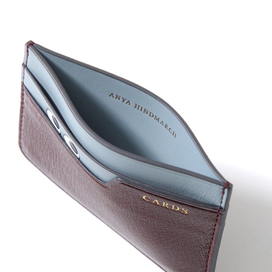 ANYA HINDMARCH アニヤハインドマーチ カードケース Peeping Eyes ピーピング アイズ 174657 188043 ...