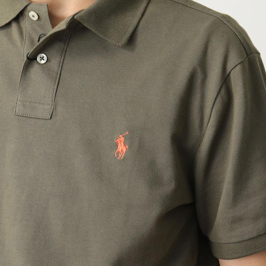 POLO Ralph Lauren ラルフローレン ポロシャツ 710782592 メンズ 半袖 ポニー ロゴ 刺繍 コットン カスタムスリム ...
