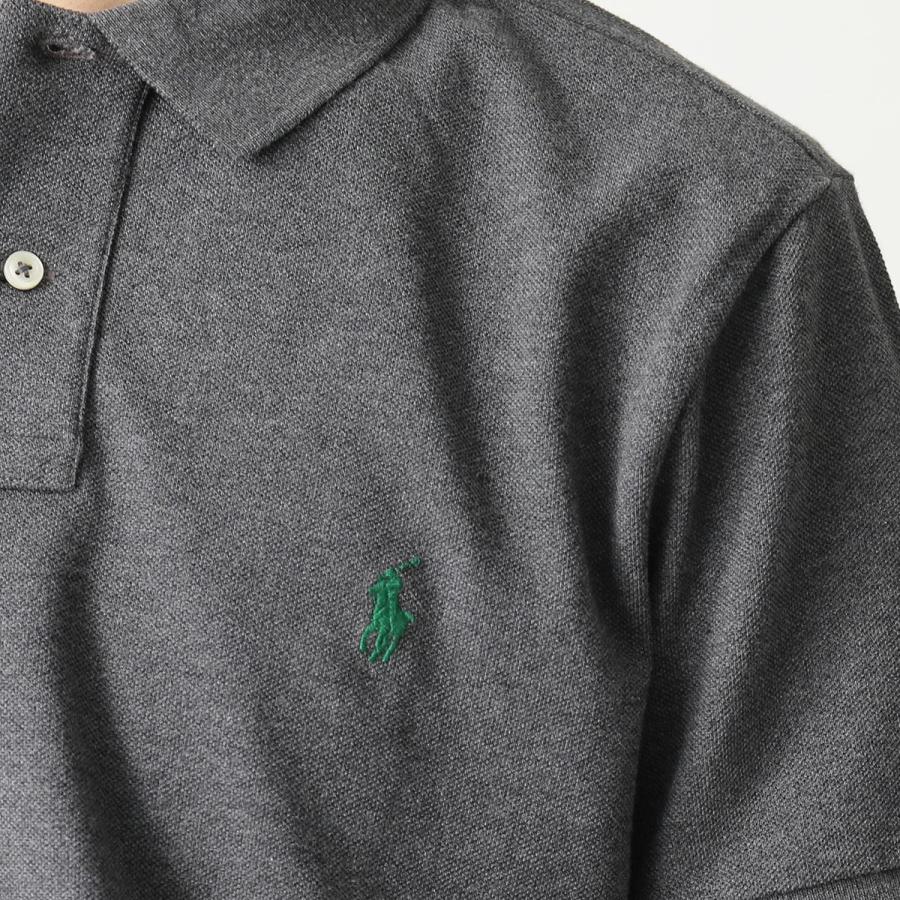 POLO Ralph Lauren ラルフローレン ポロシャツ 710782592 メンズ 半袖 ポニー ロゴ 刺繍 コットン カスタムスリム ...