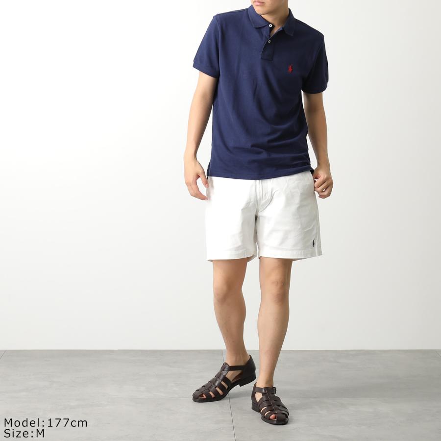 POLO Ralph Lauren ラルフローレン ポロシャツ 710782592 メンズ 半袖 ポニー ロゴ 刺繍 コットン カスタムスリム ...