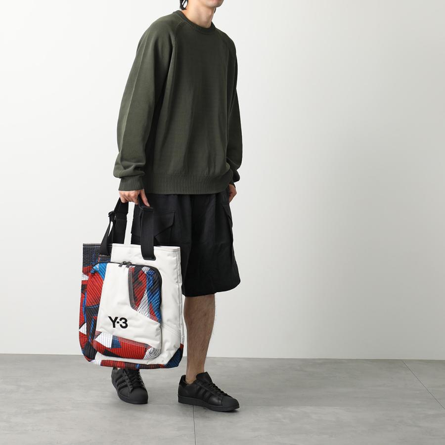 Y-3 ワイスリー トートバッグ AOP TOTE IJ3137 メンズ ナイロン ロゴ グラフィック 鞄 SESORE/BLURUS ...