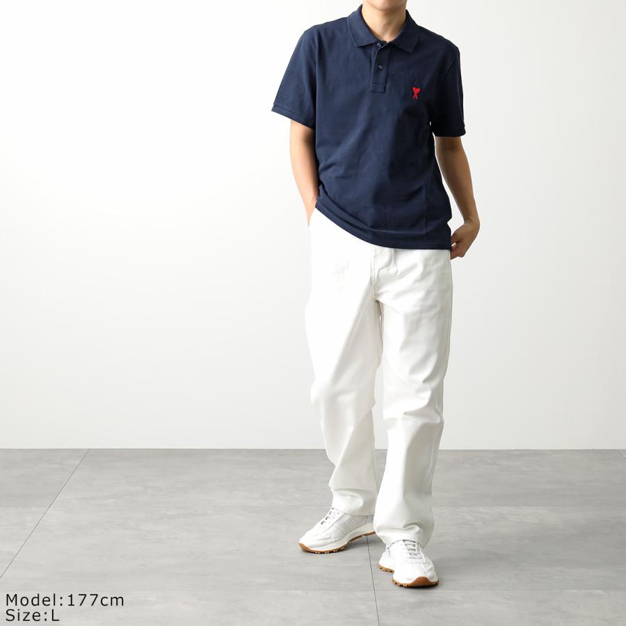 ami paris アミパリス ポロシャツ AMI DE COEUR BFUPL001.760 ami paris アミパリス ポロシャツ AMI DE COEUR BFUPL001.760