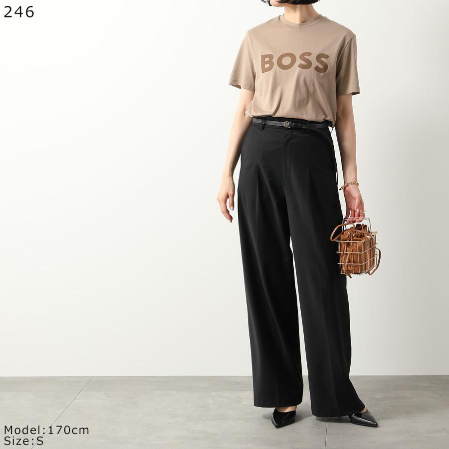 HUGO BOSS（ヒューゴ・ボス） HUGO BOSS ORANGE オレンジ 半袖Tシャツ 50481923 レディース ロゴT コットン ...