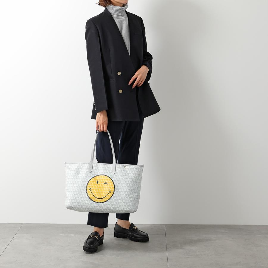ANYA HINDMARCH アニヤハインドマーチ トートバッグ I am a Plastic Bag Tote Wink 180993 ...