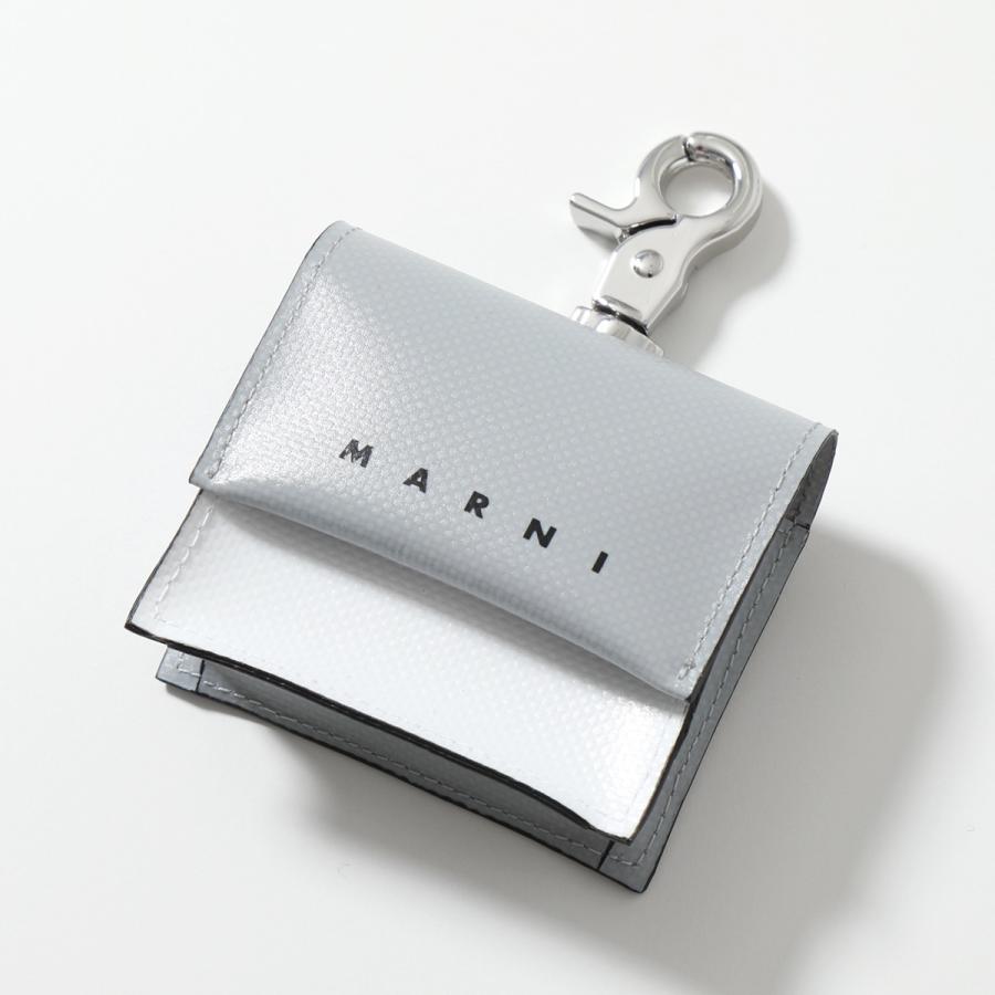 MARNI マルニ イヤフォンケース AUMI0002A0 P5769 レディース AIRPODSケース PVC バイカラー ロゴ エア ポッズ フック付き カラー2色 : インポートセレクト ...