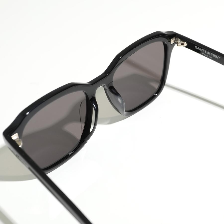 SAINT LAURENT サンローラン サングラス SL 457 メンズ スクエア型 メガネ グラサン 黒縁 セルフレーム アイウェア 眼鏡 ...