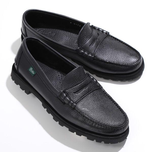 Paraboot パラブーツ ローファー 183332 CORAUX コロー メンズ モカシンコインローファー シボ革 RAIDソール レザー ...