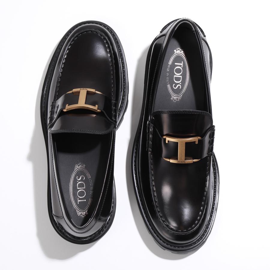 TODS トッズ ローファー T TIMELESS Tタイムレス XXM08J0ER60AKT メンズ レザー シューズ 靴 B999 ...