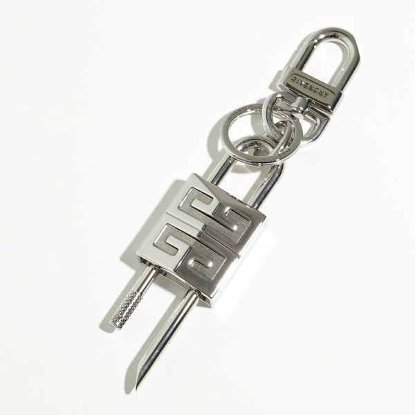 GIVENCHY ジバンシィ キーリング BK60AY K00L メンズ キーホルダーメタル ロゴ パッドロック 4Gエンブレム バッグチャーム 040/SILVERY : インポートセレクト ...