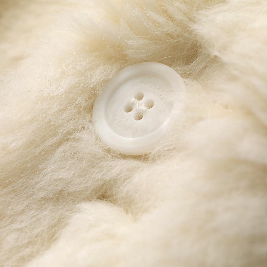 MAX MARA マックスマーラ ケープ TEBE TEBE1 TEBE4 レディース テディベアケープ コート ファー ボア ジャケット ...