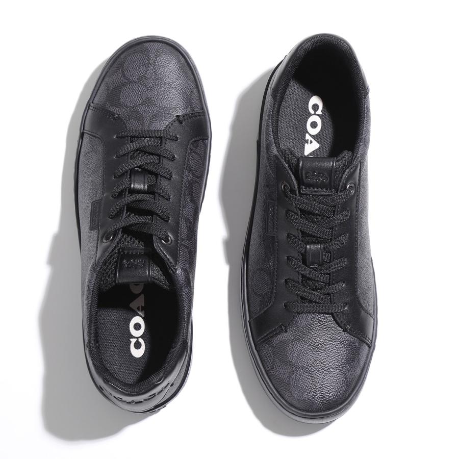 COACH コーチ スニーカー CG999 メンズ ローライン ロー トップ シグネチャー キャンバス レザー ロゴ 軽量 ワイズD シューズ ...