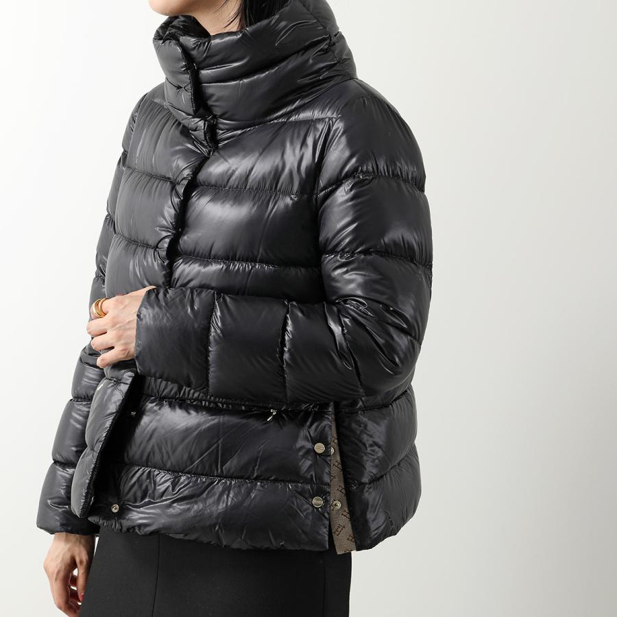 HERNO ヘルノ ダウンジャケット PI001781D 12017 NYLON ULTRALIGHT レディース ハイカラー ケープ ナイロン ブルゾン サイドボタン カラー2色 ...