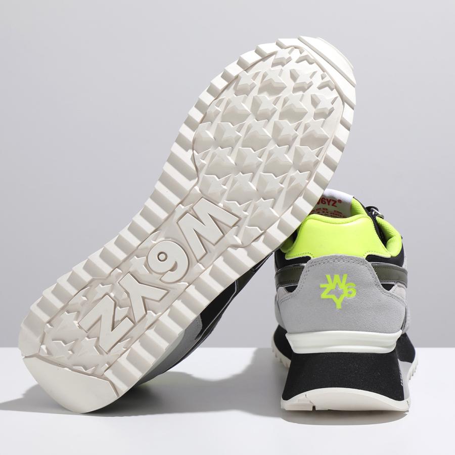 WHIZ W6YZ ウィズ スニーカー YAK-M ヤックエム 2015185 07 メンズ ローカット スウェードレザー×ナイロン ネオン ...