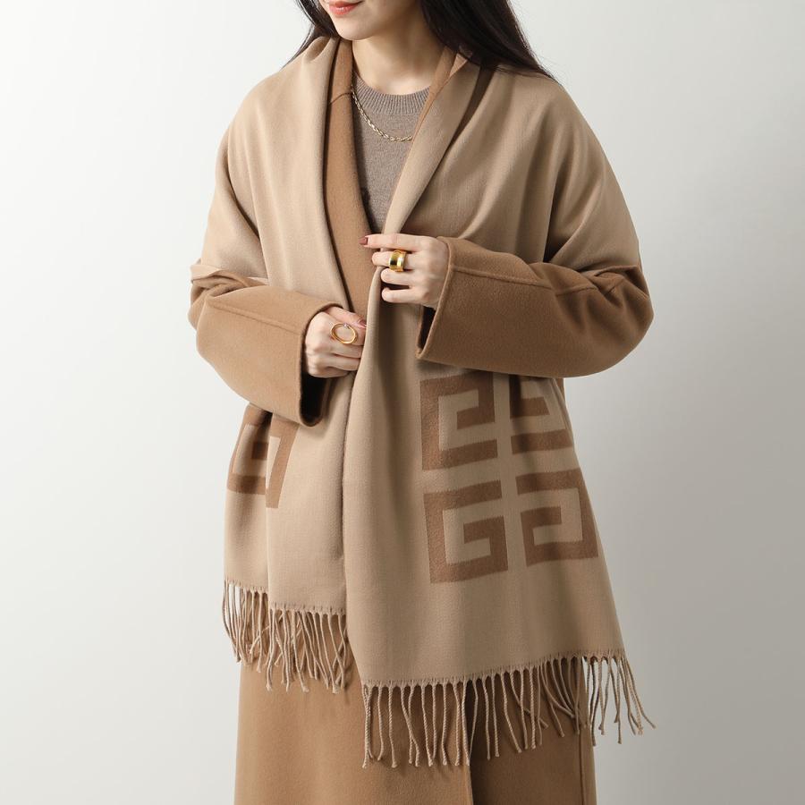 GIVENCHY ジバンシィ マフラー GV4518 J4795 メンズ フリンジ 4G ロゴ ウール カラー2色 : インポートセレクト ...