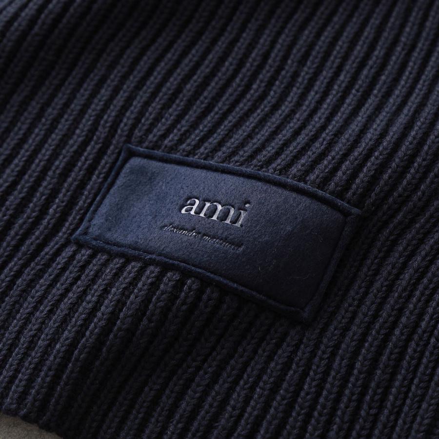AMI Alexandre Mattiussi ami paris アミパリス ニット CREWNECK WITH LABEL HKS024 ...