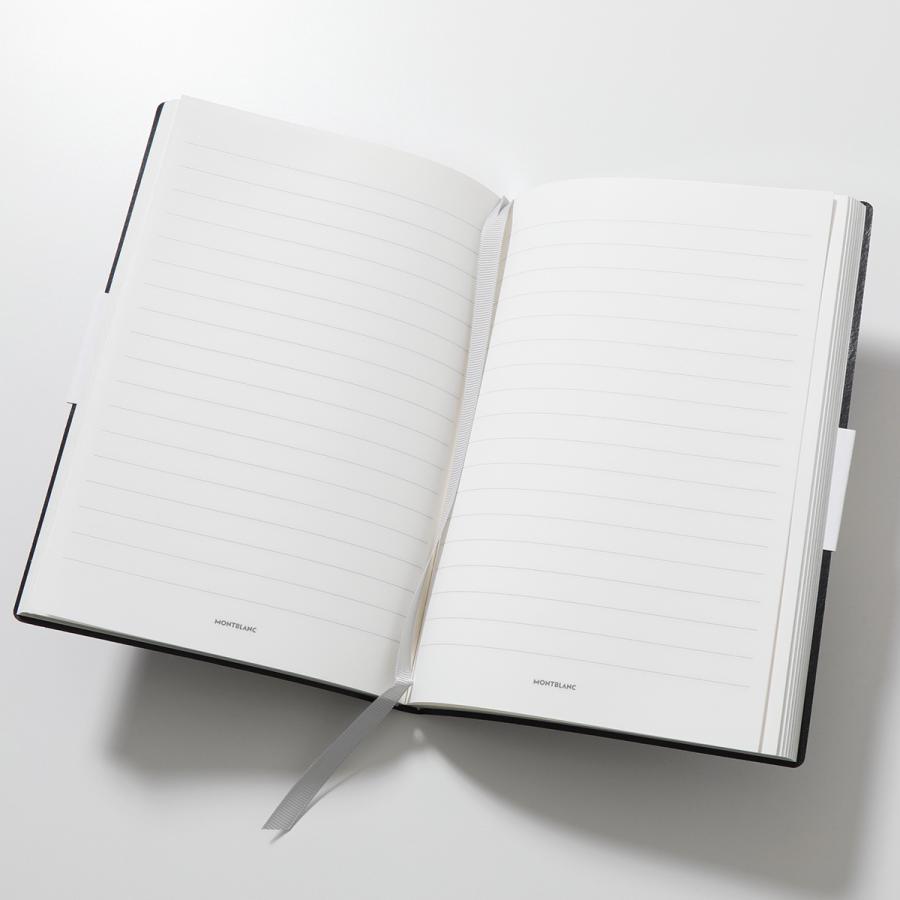 MONTBLANC モンブラン ノートブック STA NOTEBOOK NO146 113294 113593 メンズ ステーショナリー ライン入り レザー ロゴ カラー2色 ...