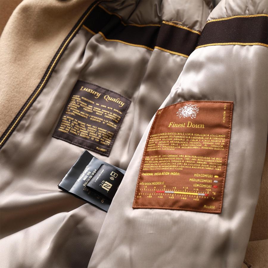 MOORER ムーレー ロングコート MEREDITH LE メレディス レディース ダウンコート ベルト付 ウール カシミヤ混 ダブル ...