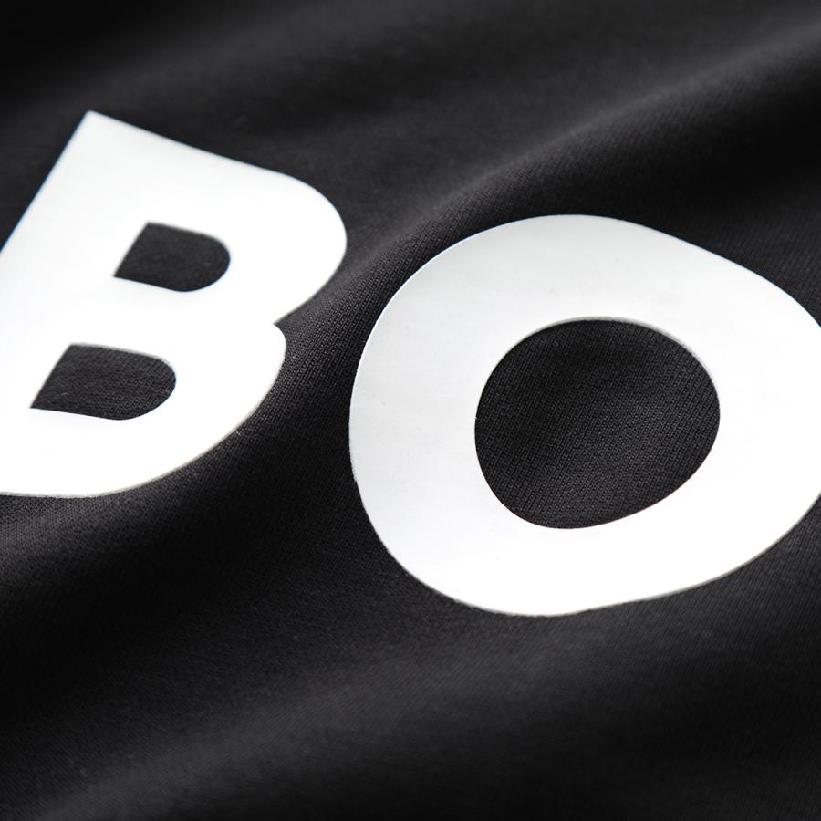 HUGO BOSS ヒューゴボス スウェットシャツ BLACK SOLERI 50496642 メンズ トレーナー ロゴ 長袖 コットン ...