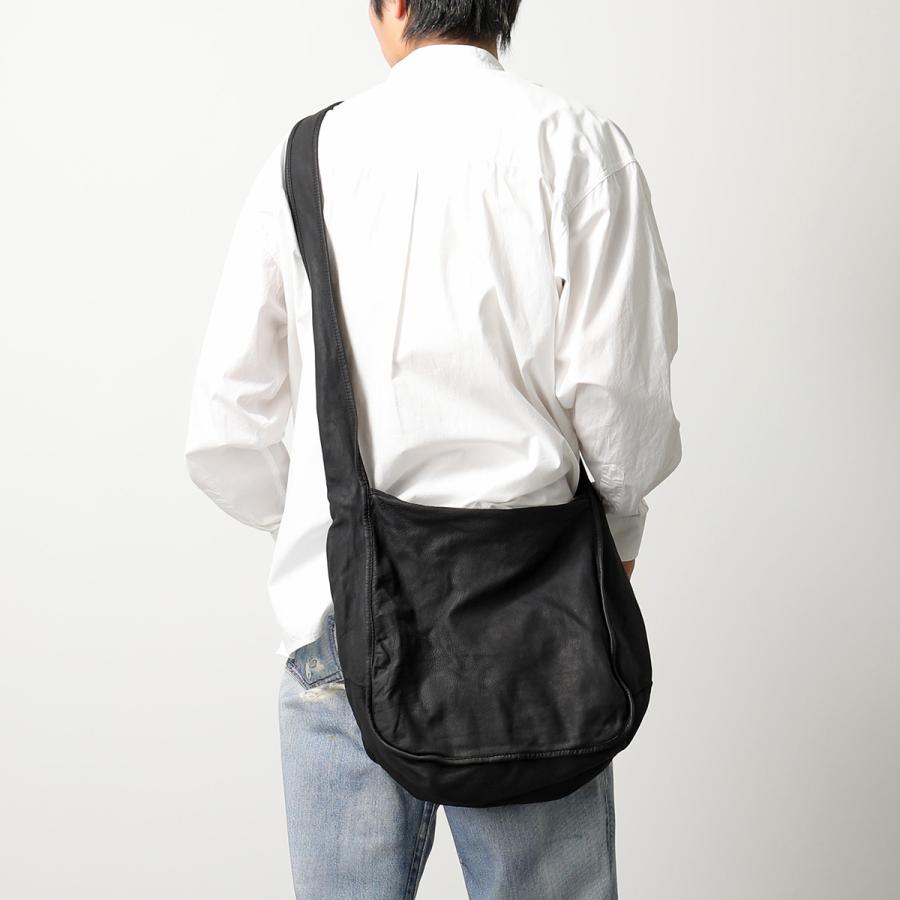GUIDI グイディ ショルダーバッグ CA03 CALF FULL GRAIN メンズ クロスボディバッグ フルグレインレザー 鞄 BLKT ...
