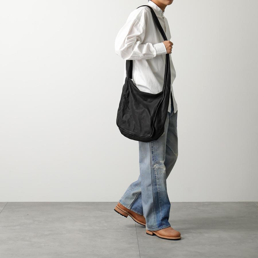 GUIDI グイディ ショルダーバッグ CA03 CALF FULL GRAIN メンズ クロスボディバッグ フルグレインレザー 鞄 BLKT ...