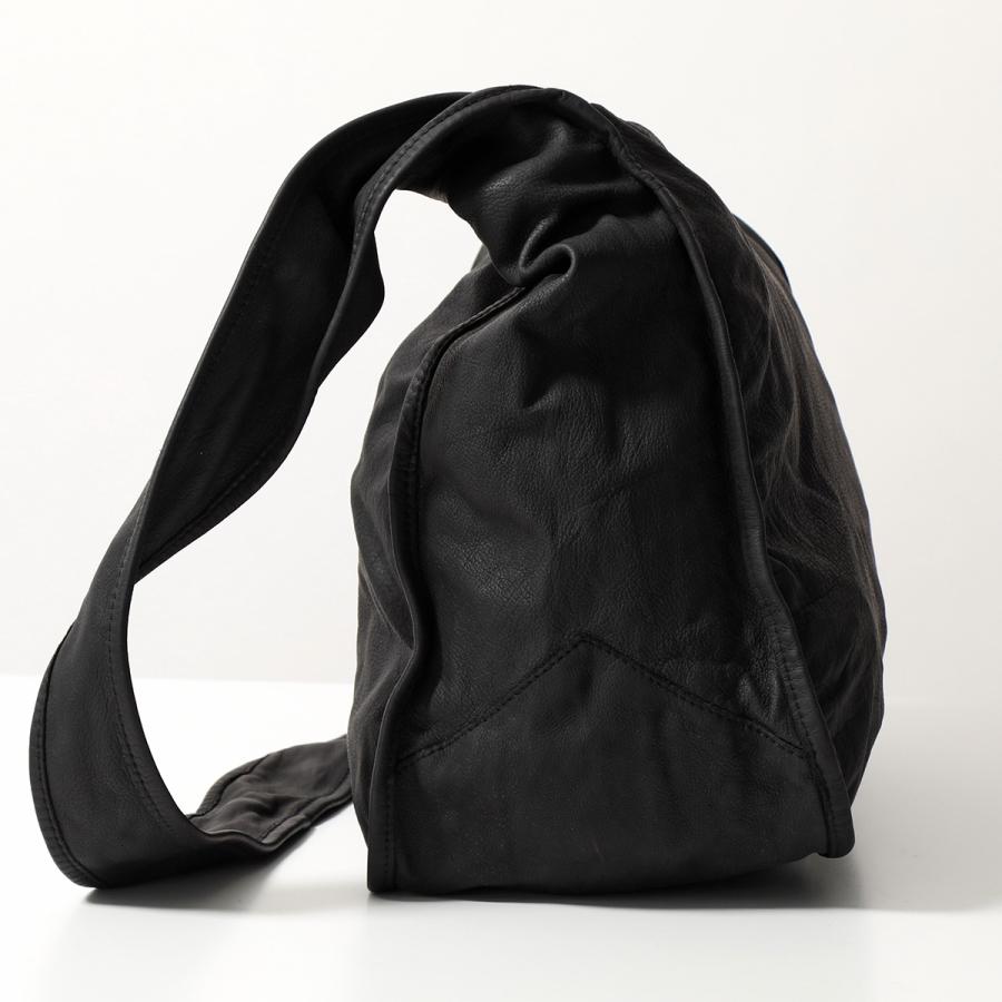 GUIDI グイディ ショルダーバッグ CA03 CALF FULL GRAIN メンズ クロスボディバッグ フルグレインレザー 鞄 BLKT ...