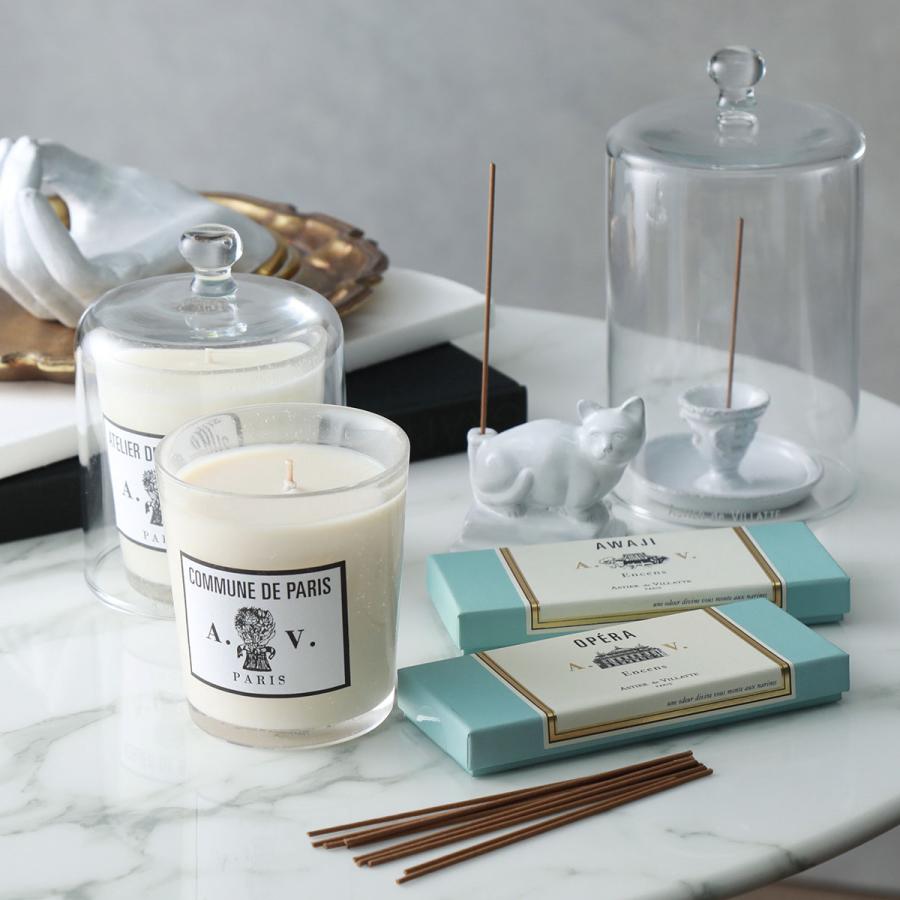 Astier de Villatte アスティエ・ド・ヴィラット キャンドル CANDLES 260g レディース メンズ ルームフレグランス ...